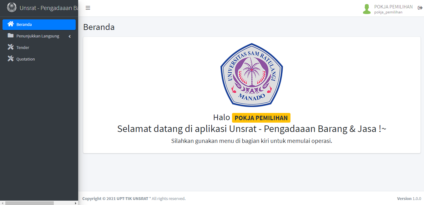 Panduan Untuk Pokja Pemilihan – PANDUAN SISTEM INFORMASI PENGADAAN ...